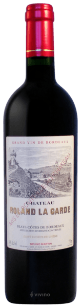 Château Roland La Garde Blaye - Côtes de Bordeaux | Vivino Brasil