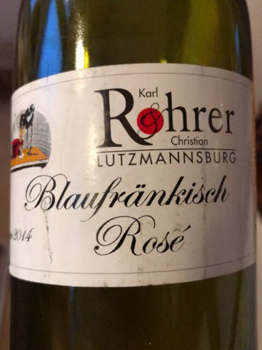 Rohrer Christian und Karl Weinbau Blaufränkisch Rosé | Vivino US