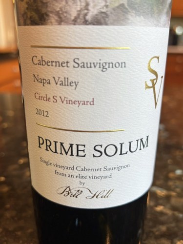 Prime Solum Circle S Vineyard Cabernet Sauvignon | Vivino US