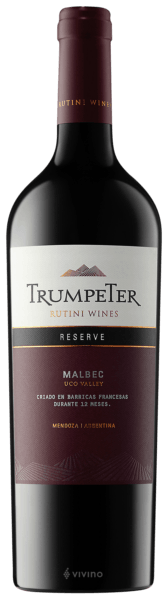 Rutini Trumpeter Reserve Malbec | Vivino English