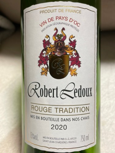 Robert Ledoux Rouge Tradition | Vivino US