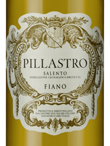 Cantine due Palme Pillastro Salento Fiano | Vivino Canada
