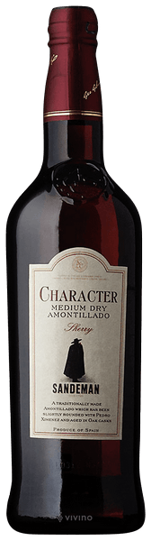 N.V. Sandeman Character Medium Dry Amontillado Sherry | Vivino US