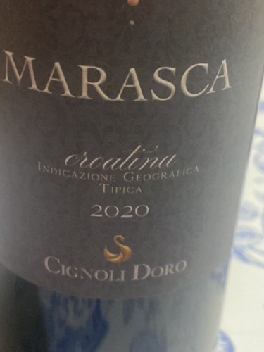 Cignoli Doro Marasca Croatina | Vivino US