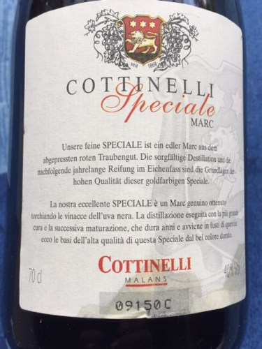 Weinbau Cottinelli Speciale Marc | Vivino US