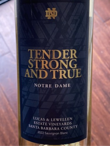 Lucas & Lewellen Tender Strong And True Notre Dame | Vivino US