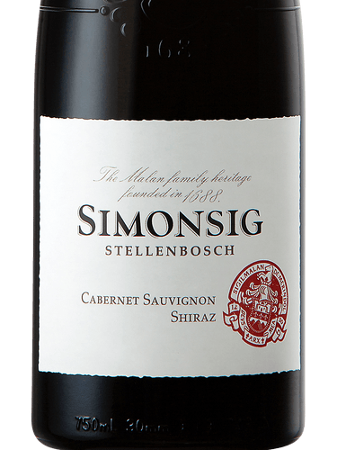 2021 Simonsig Cabernet Sauvignon - Shiraz | Vivino US