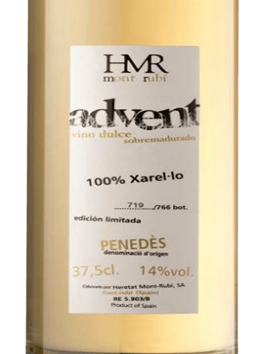MontRubí Advent Xarel-lo | Vivino English