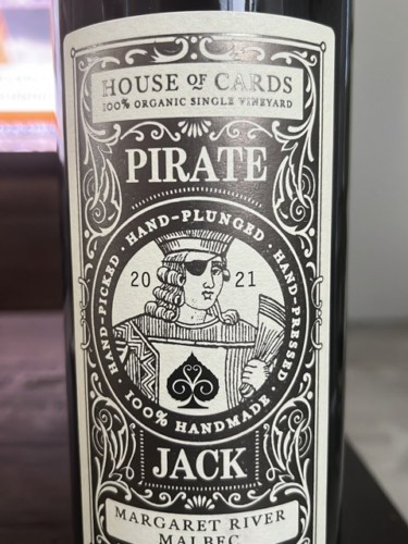 House Of Cards Pirate Jack Malbec | Vivino US
