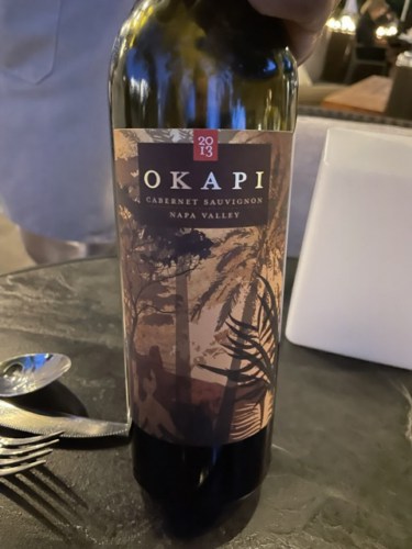 2013 Okapi Wines Cabernet Sauvignon | Vivino US