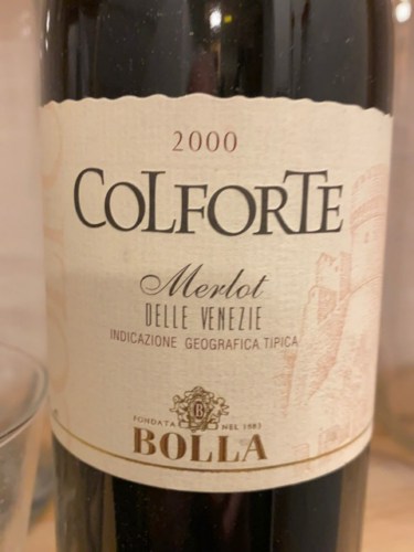 Bolla Merlot delle Venezie Colforte | Vivino US