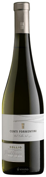 Conti Formentini Collio Pinot Grigio | Vivino English