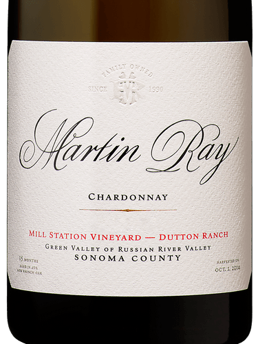Martin Ray Dutton Ranch-Mill Station Chardonnay | Vivino US
