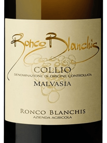 Ronco Blanchis Collio Malvasia | Vivino Canada