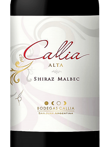 Callia Alta Shiraz | Vivino US