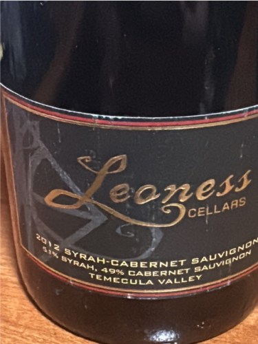 Leoness Cellars Syrah - Cabernet Sauvignon | Vivino US