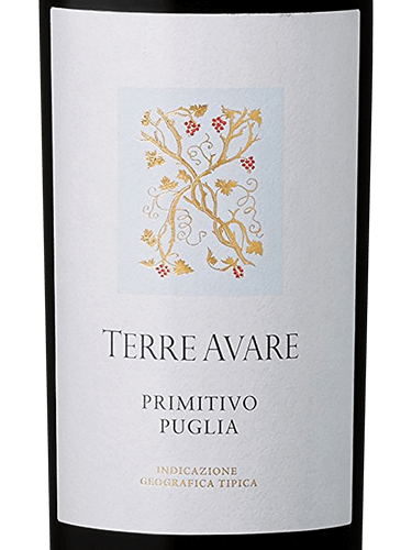 Terre Avare Primitivo | Vivino US