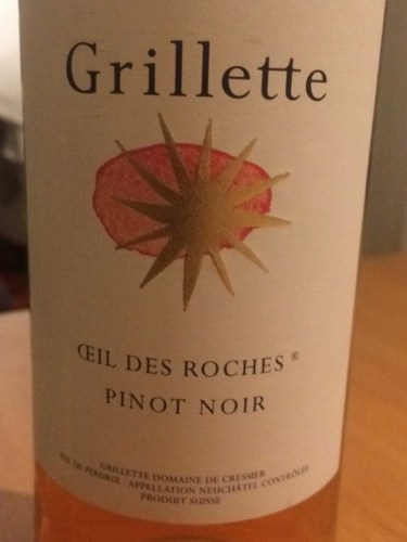 Grillette Oeil des Roches Pinot Noir | Vivino Australia