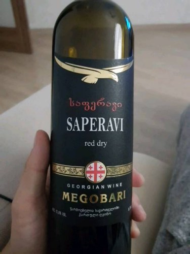 Megobari შაფერავი (Saperavi) Red Semi Sweet | Vivino English