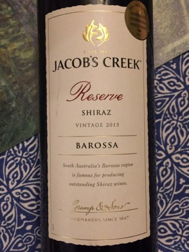 Jacob's Creek Barossa Signature Reserve Shiraz | Vivino US