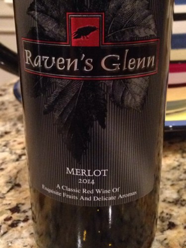 2014 Raven's Glenn Merlot | Vivino US