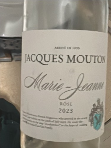 Jacques Mouton Marie-Jeanne Rosé | Vivino US