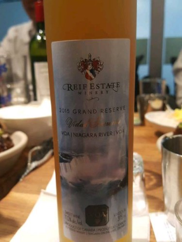2015 Reif Estate Winery Grand Reserve Vidal Icewine | Vivino US
