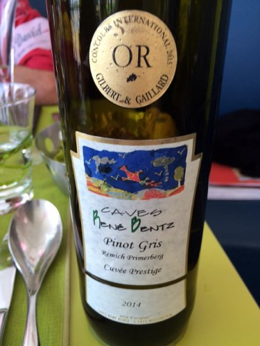 Caves René Bentz Cuvée Prestige Remich Primerberg Pinot Gris | Vivino US