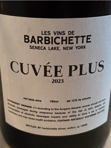 Barbichette Cuvée Plus | Vivino US