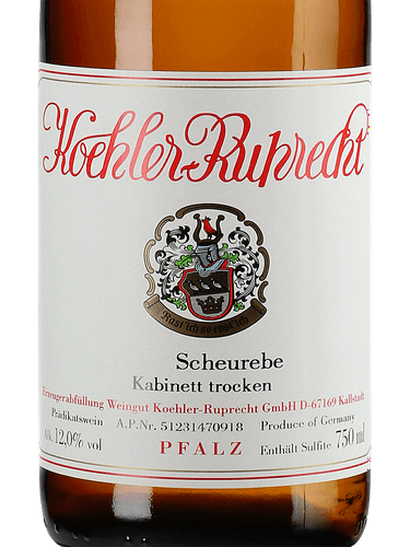 Koehler-Ruprecht Scheurebe Kabinett Trocken | Vivino