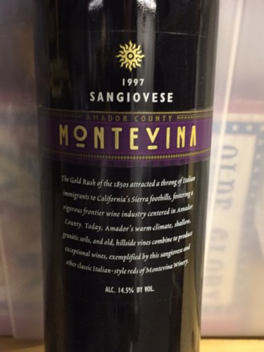 Montevina Sangiovese | Vivino US