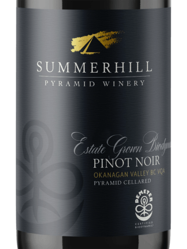 Summerhill Pyramid Estate Grown Biodynamic Pinot Noir | Vivino US