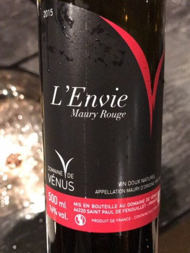 Domaine de Vénus l'Envie Maury Rouge | Vivino English