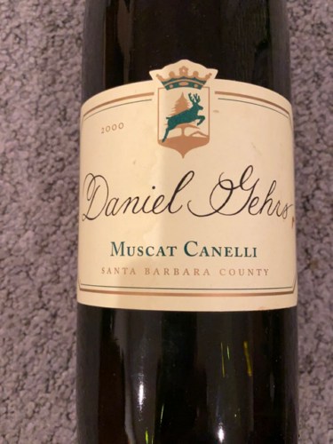Daniel Gehrs Muscat Canelli | Vivino US