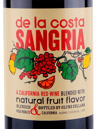 N.V. Glunz De La Costa Red Sangria | Vivino English