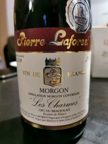 Pierre Laforest Les Charmes Morgon | Vivino France