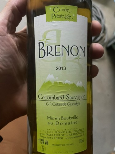 Brenon Cuvée Prestige Colombard - Sauvignon | Vivino US