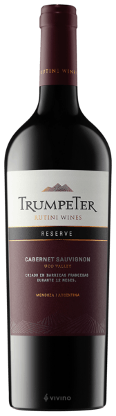 Rutini Trumpeter Reserve Cabernet Sauvignon | Vivino US