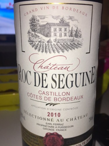 Château Roc de Seguine Castillon - Côtes de Bordeaux | Vivino US