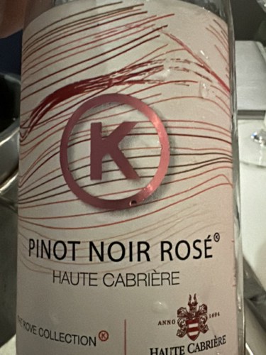Haute Cabrière The Kove Collection Pinot Noir Rosé | Vivino US