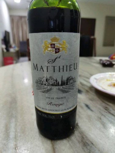 St Matthieu Rouge | Vivino US