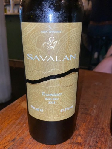 Savalan ASPI Winery Traminer White Semi Dry | Vivino 日本