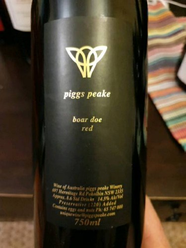 Piggs Peake Boar Doe | Vivino US