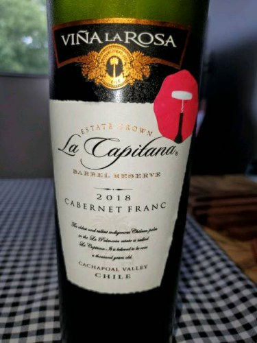Vina La Rosa La Capitana Barrel Reserve Cabernet Franc | Vivino Canada