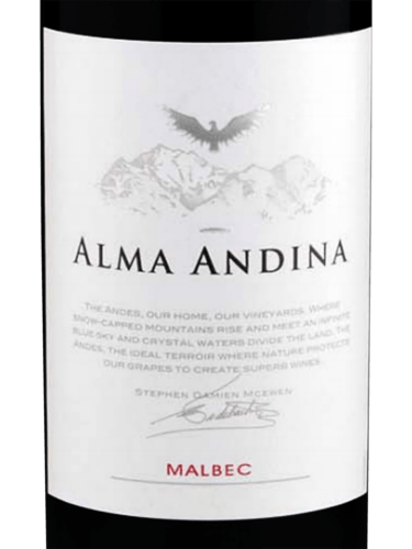 Andean Vineyards Alma Andina Malbec | Vivino US
