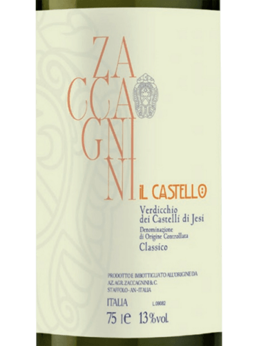 Zaccagnini Il Castello Classico | Vivino English