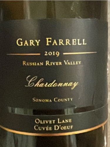 Gary Farrell Oliver Lane Cuvée D’Oeuf Chardonnay | Vivino US