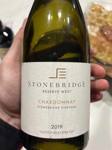 Stonebridge Reserve West Stonebridge Vineyard Chardonnay | Vivino Brasil