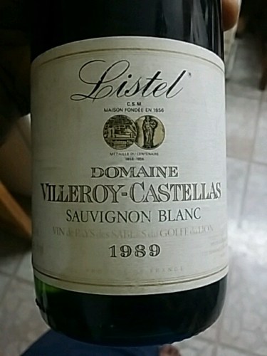 2016 Listel Domaine Villeroy-Castellas Sauvignon Blanc | Vivino