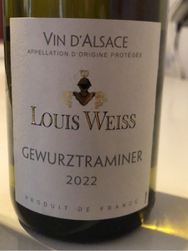 Louis Weiss Gewürztraminer | Vivino US